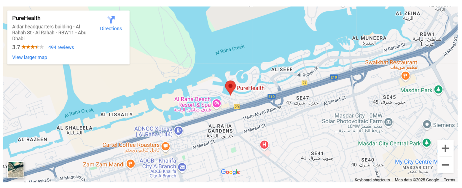 Contact Us - PureHealth